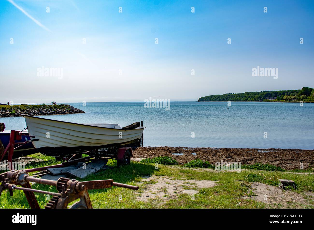 landscape in the bay of Aarhus, Denmark in summer 2023 Stock Photo - Alamy