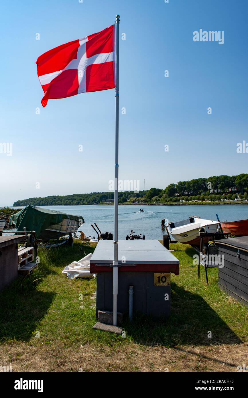 landscape in the bay of Aarhus, Denmark in summer 2023 Stock Photo - Alamy