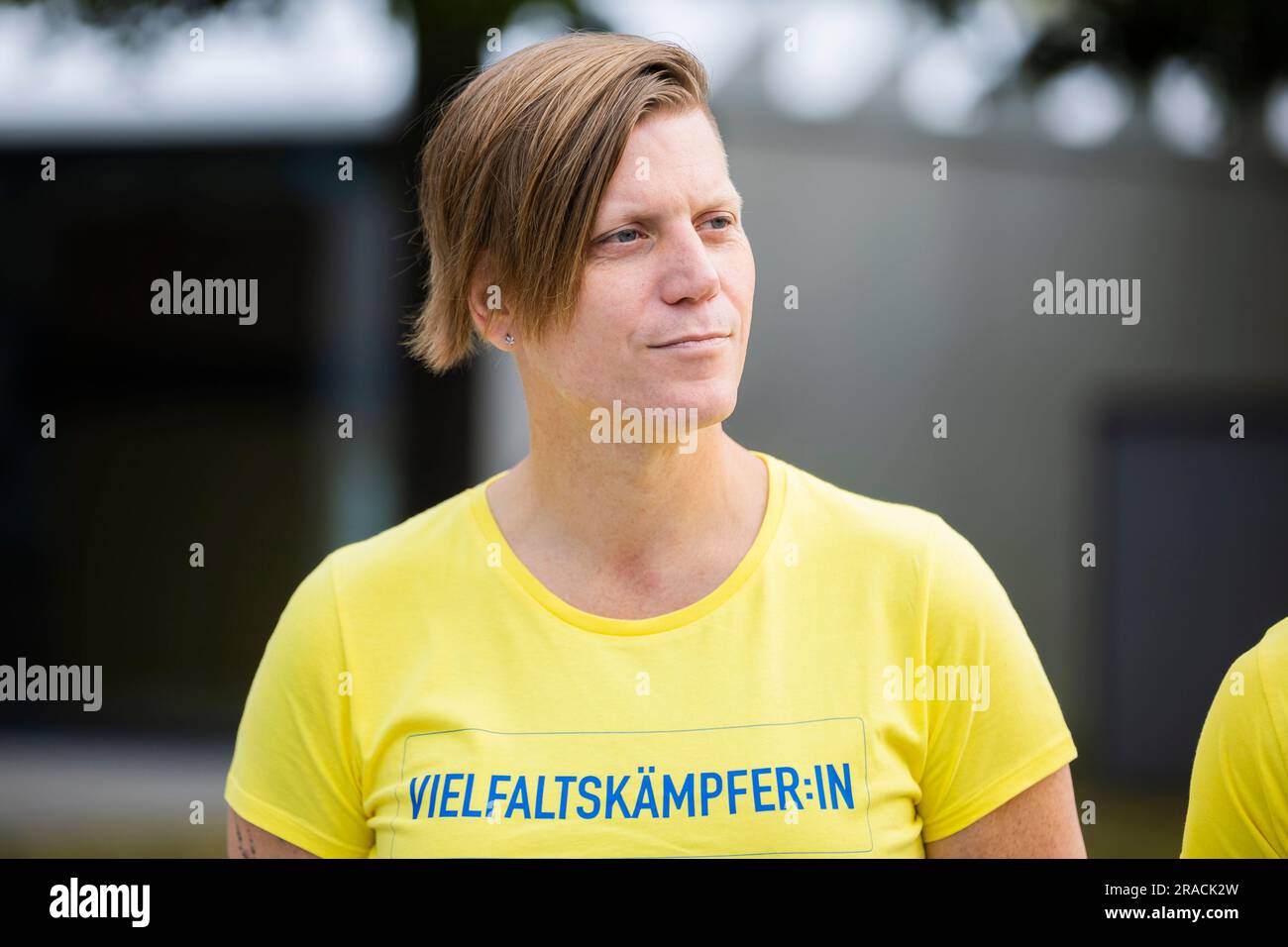 Berlin, Germany. 03rd July, 2023. Lieutenant Colonel Anastasia Biefang ...