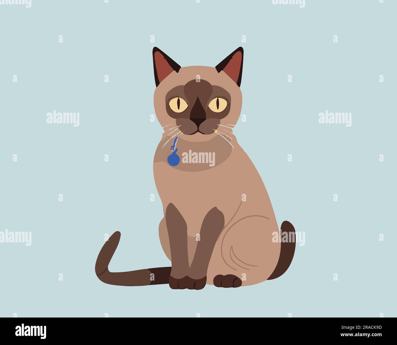Cute barmen cat vector illustration Stock Vector Image & Art - Alamy