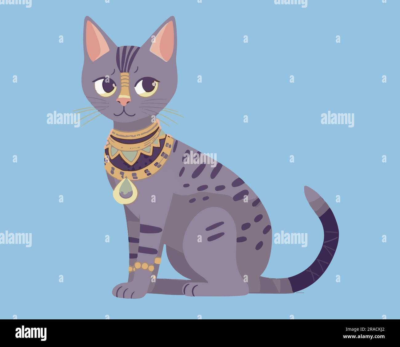Cute Cat vector illustration Stock Vector Image & Art - Alamy