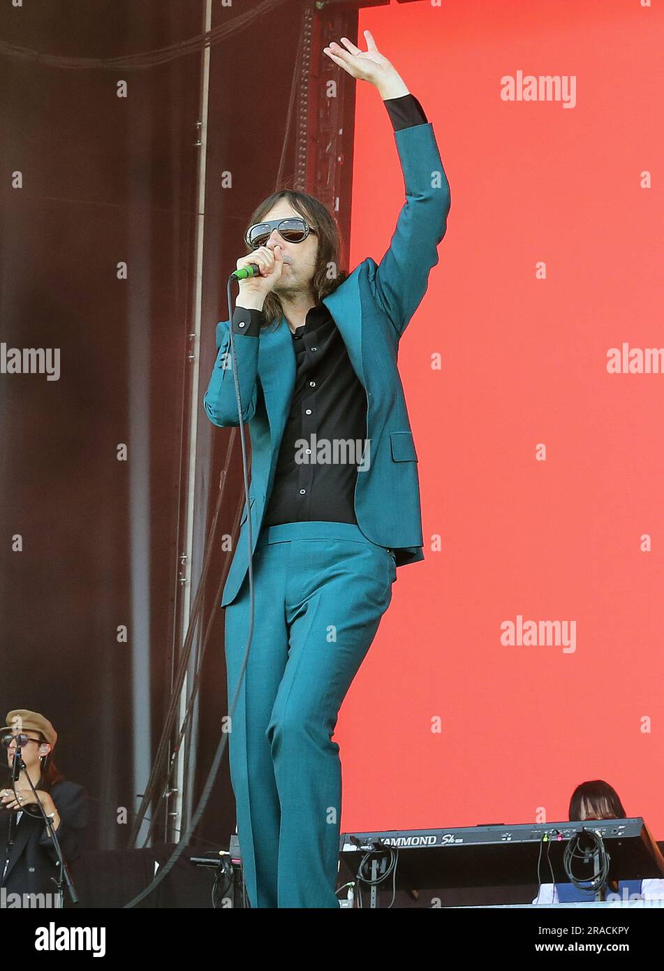 Milan, En. 02nd July, 2023. Primal Scream in concert at the Ippodromo ...