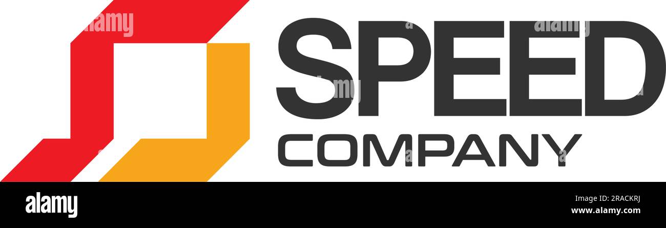 Minimalist SPEED COMPANY Simple Box logo design Stock Vector Image ...