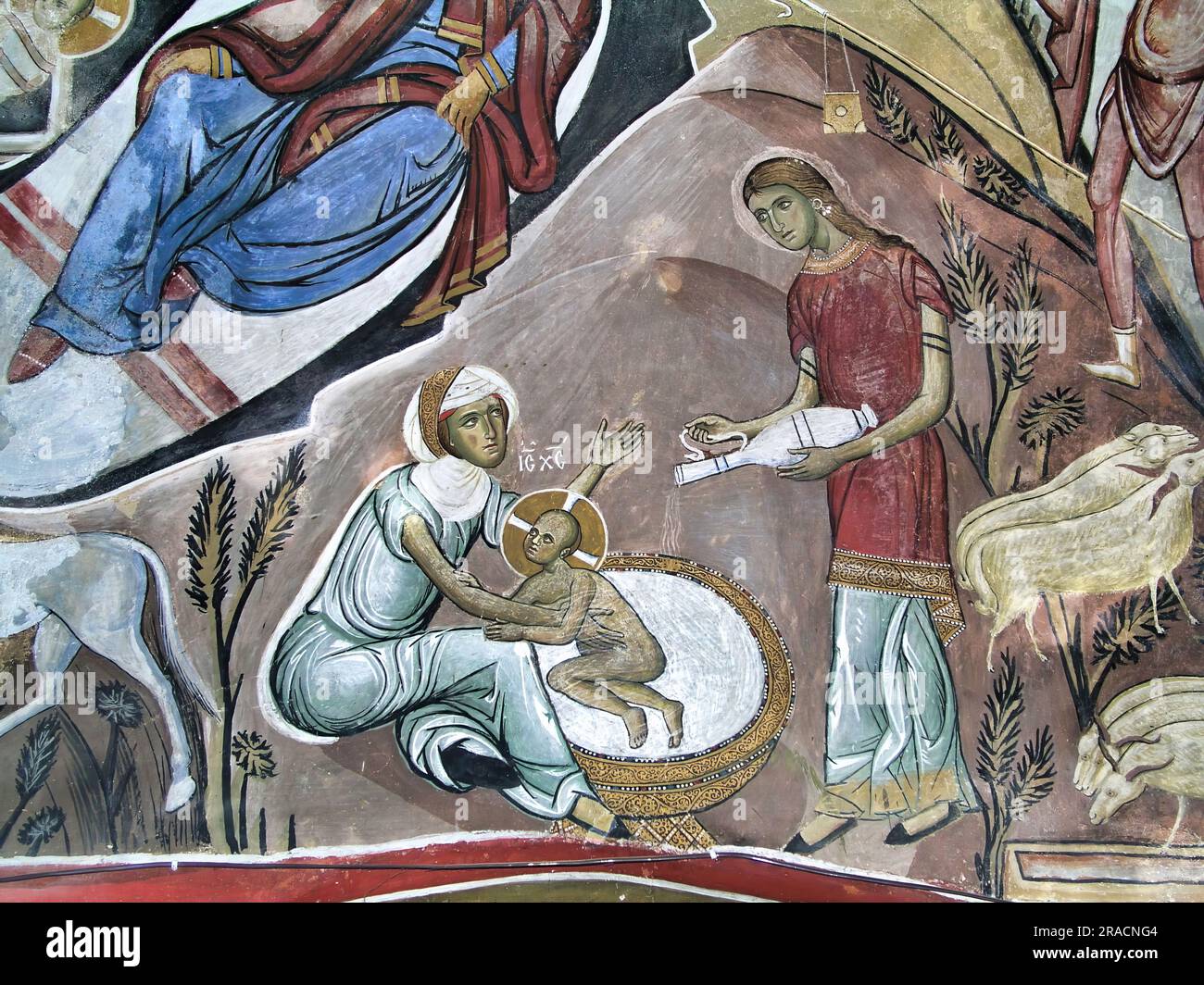 The frescoes of the Orthodox - Byzantine - La Panagia tou Araka, or ...