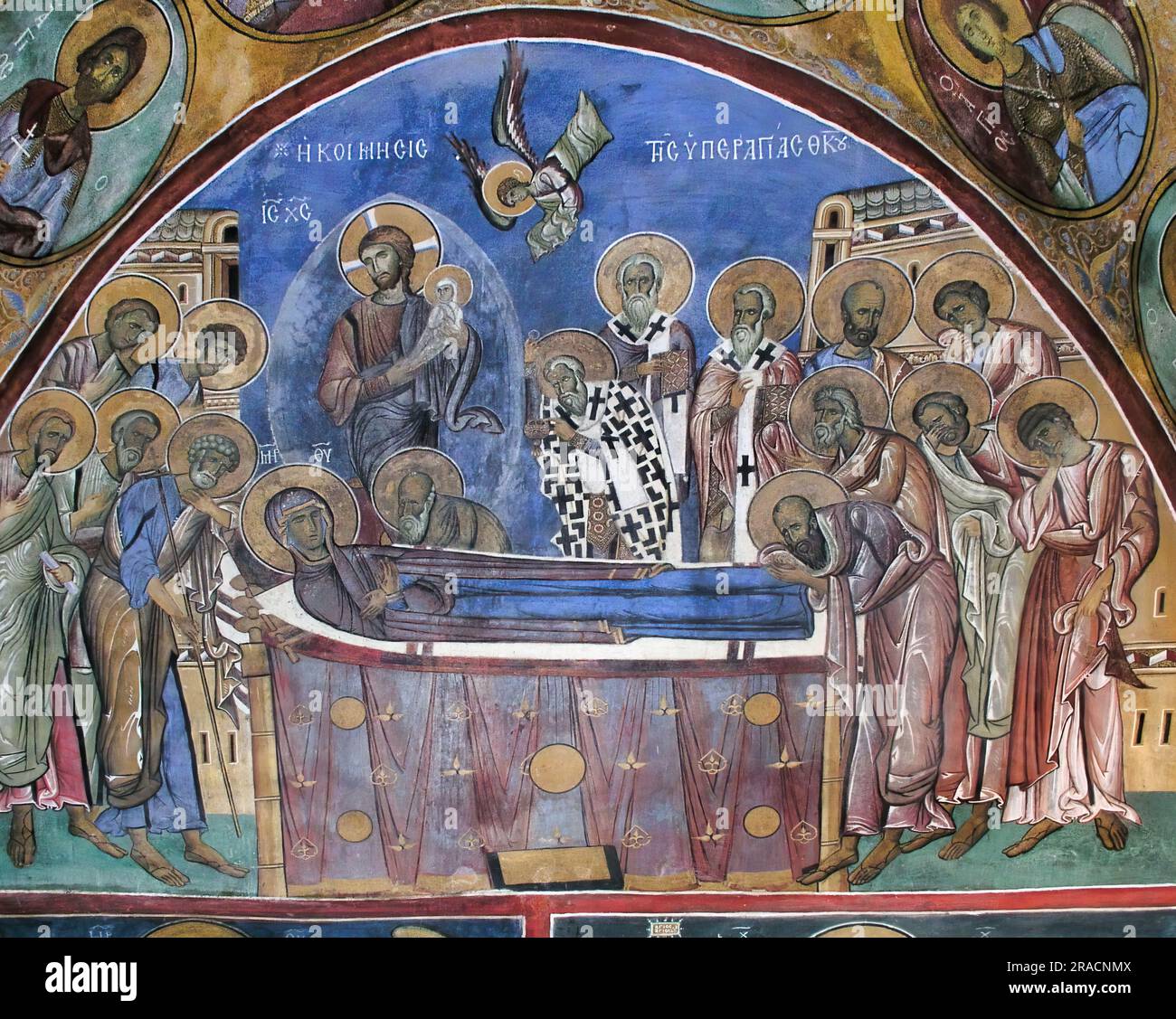 The frescoes of the Orthodox - Byzantine - La Panagia tou Araka, or ...