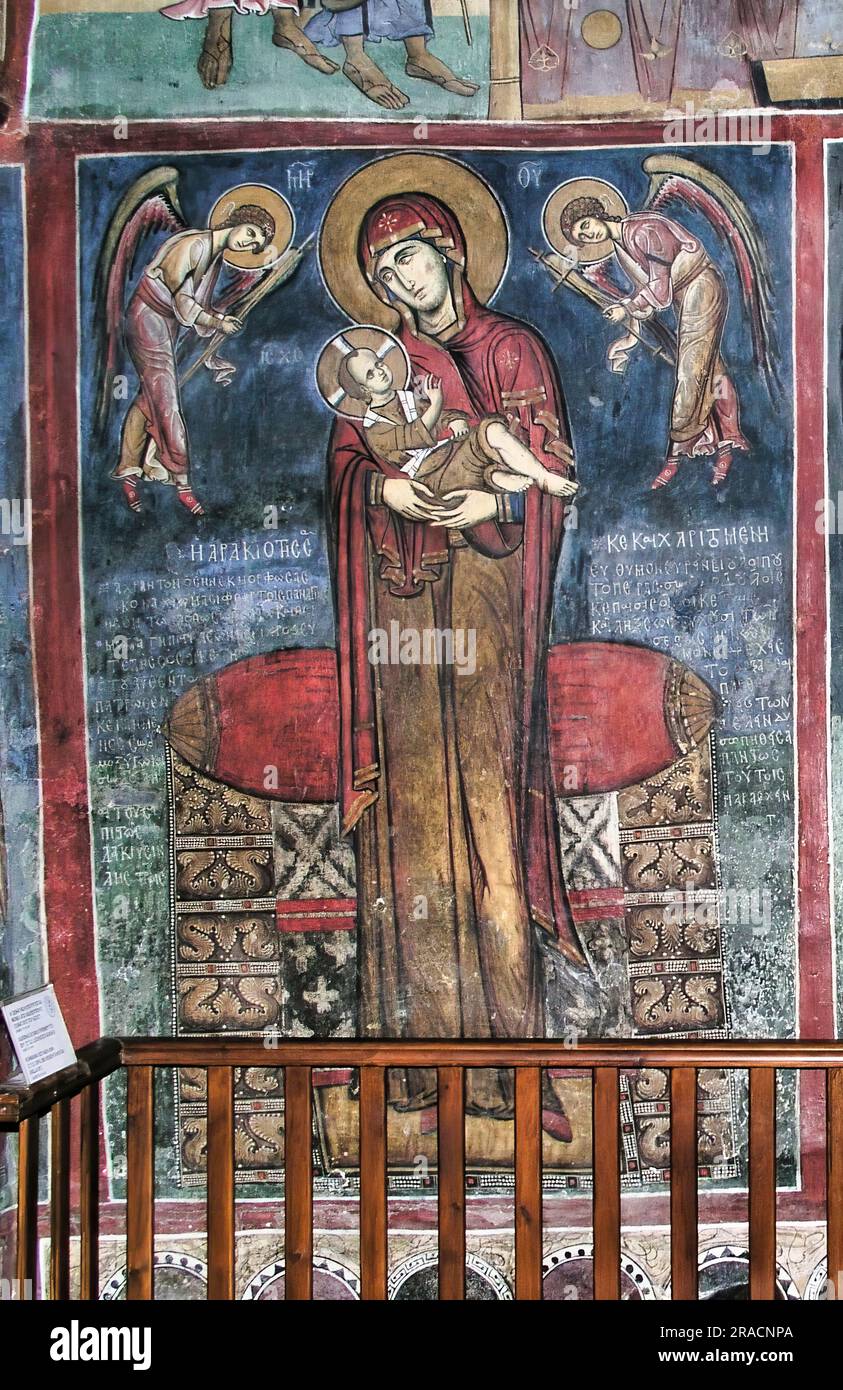 The frescoes of the Orthodox - Byzantine - La Panagia tou Araka, or ...
