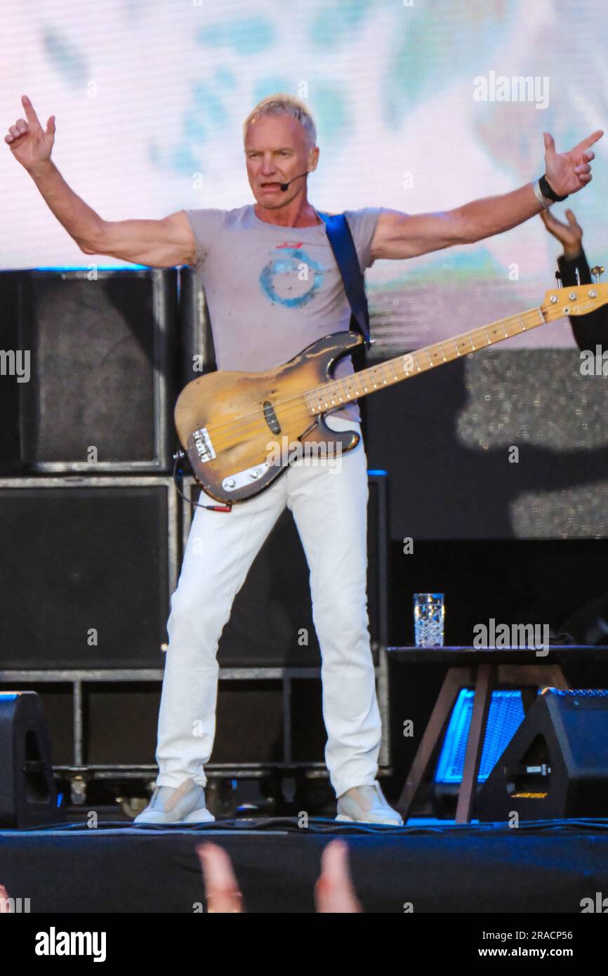 Sting my songs 2023 hi-res stock photography and images - Alamy
