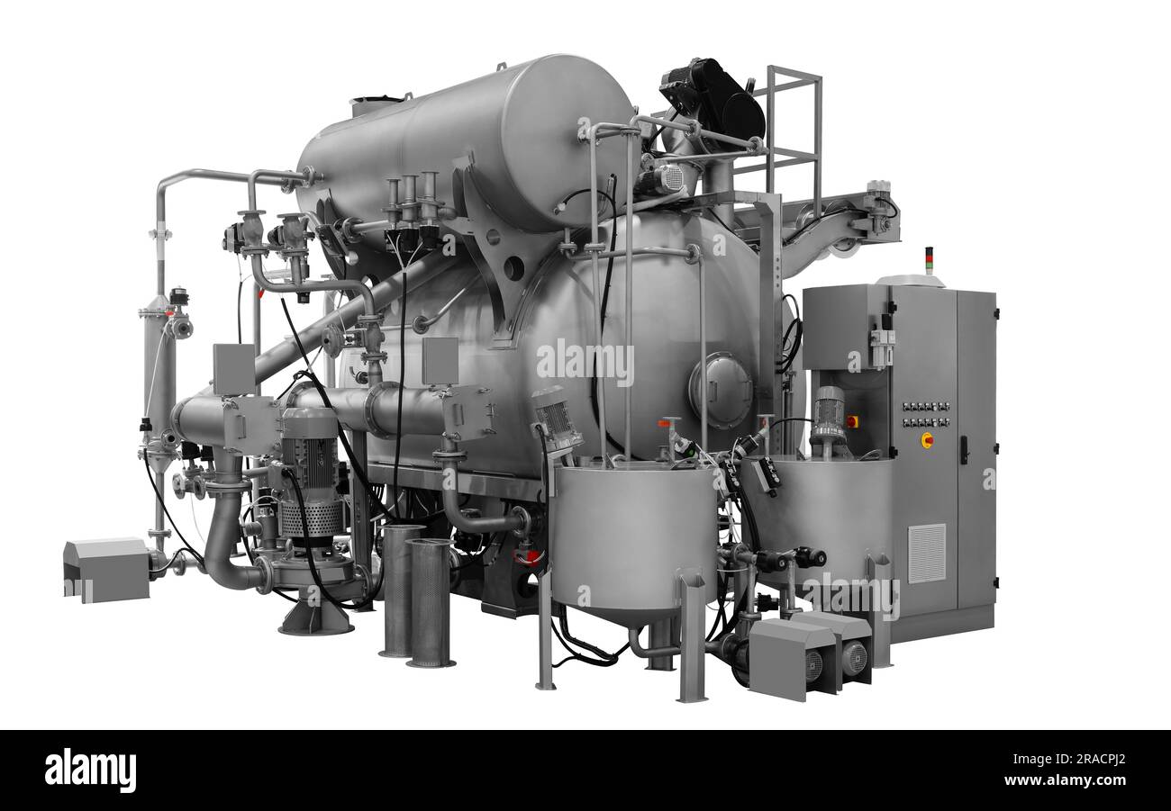 Machine shredding plastic Cut Out Stock Images & Pictures - Alamy