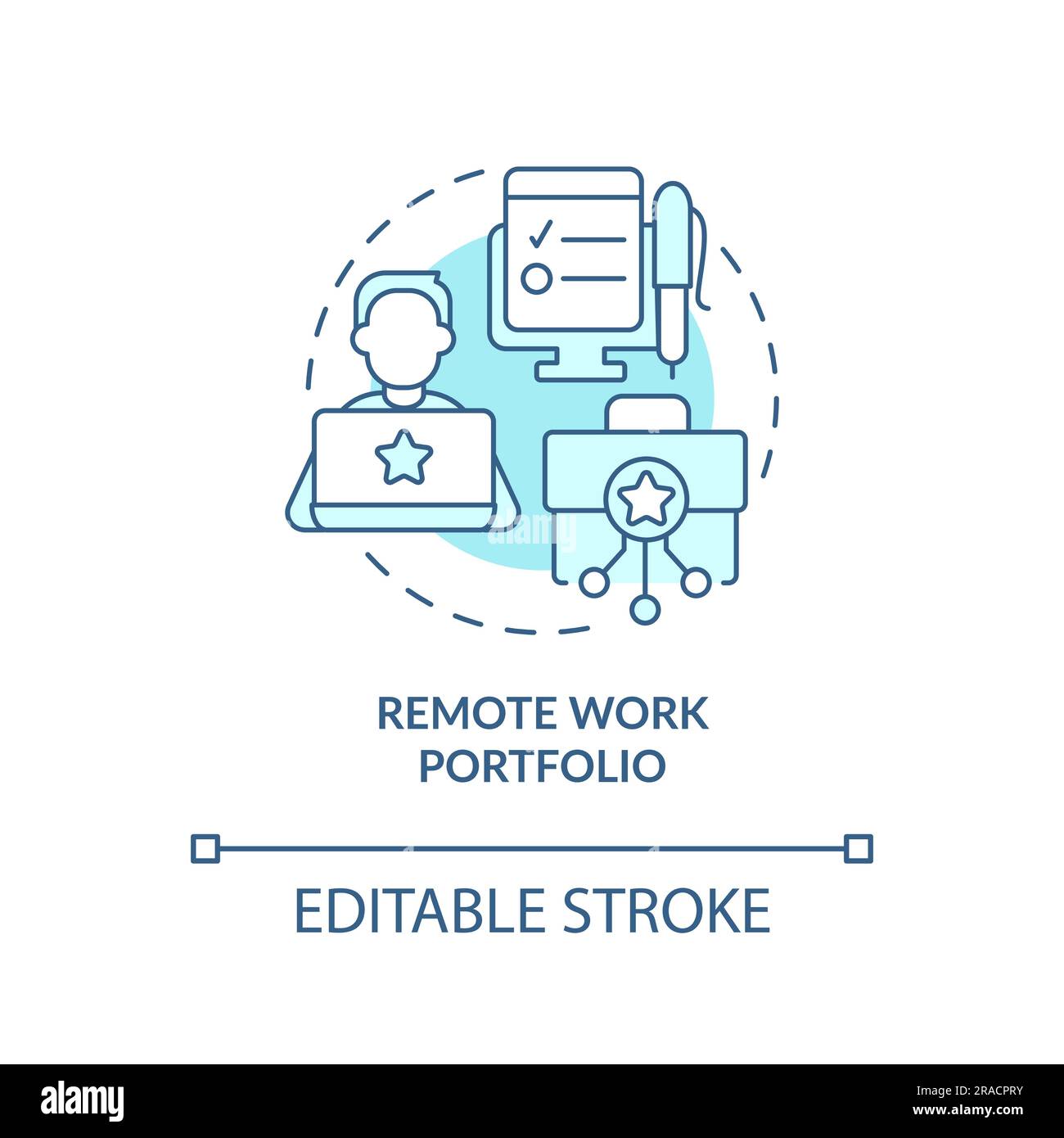 Nomad work concept image hi-res stock photography and images - Alamy