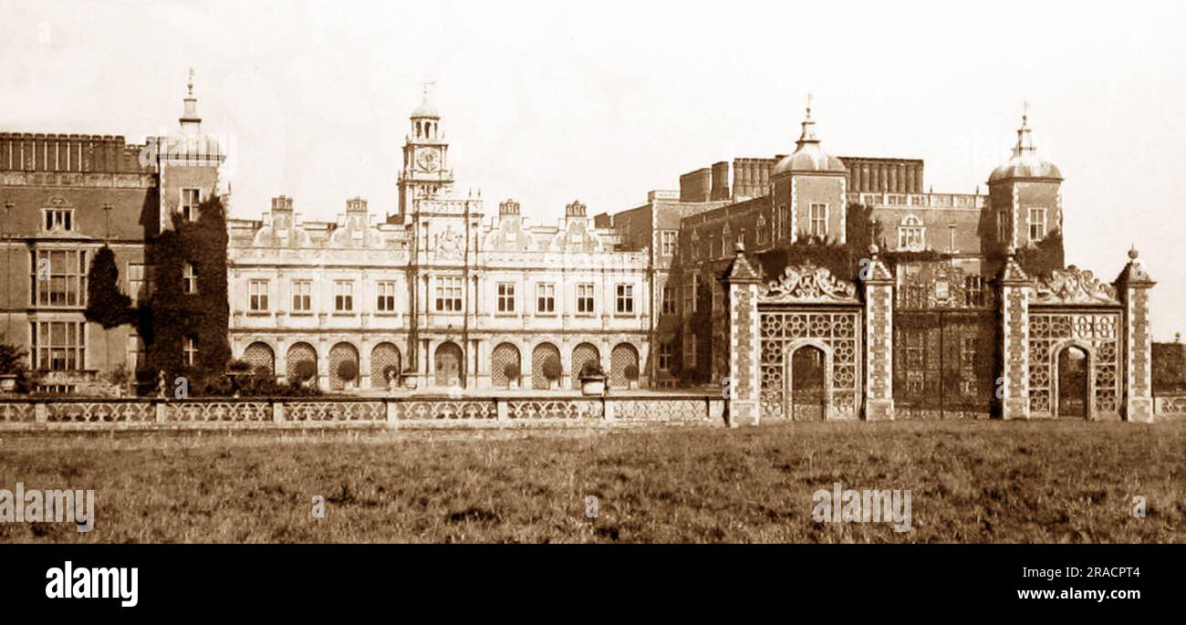 Hatfield House, Victorian period Stock Photo - Alamy