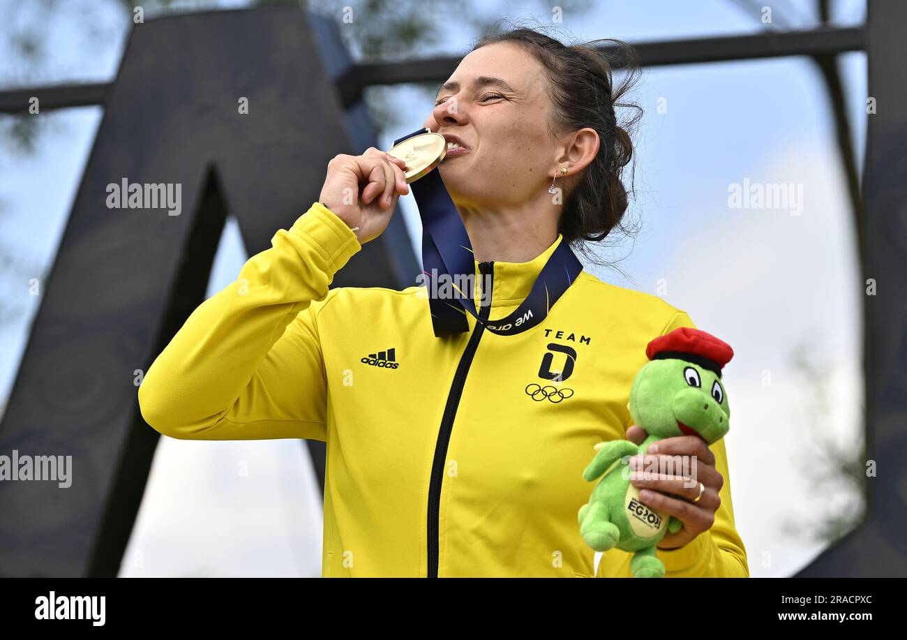 Krakow, Poland. 02nd July, 2023. Canoe Slalom. 2023 European Games ...