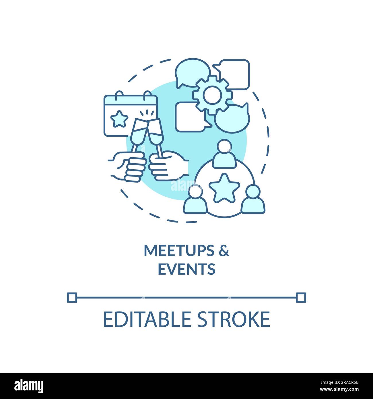 Meetup symbol hi-res stock photography and images - Alamy