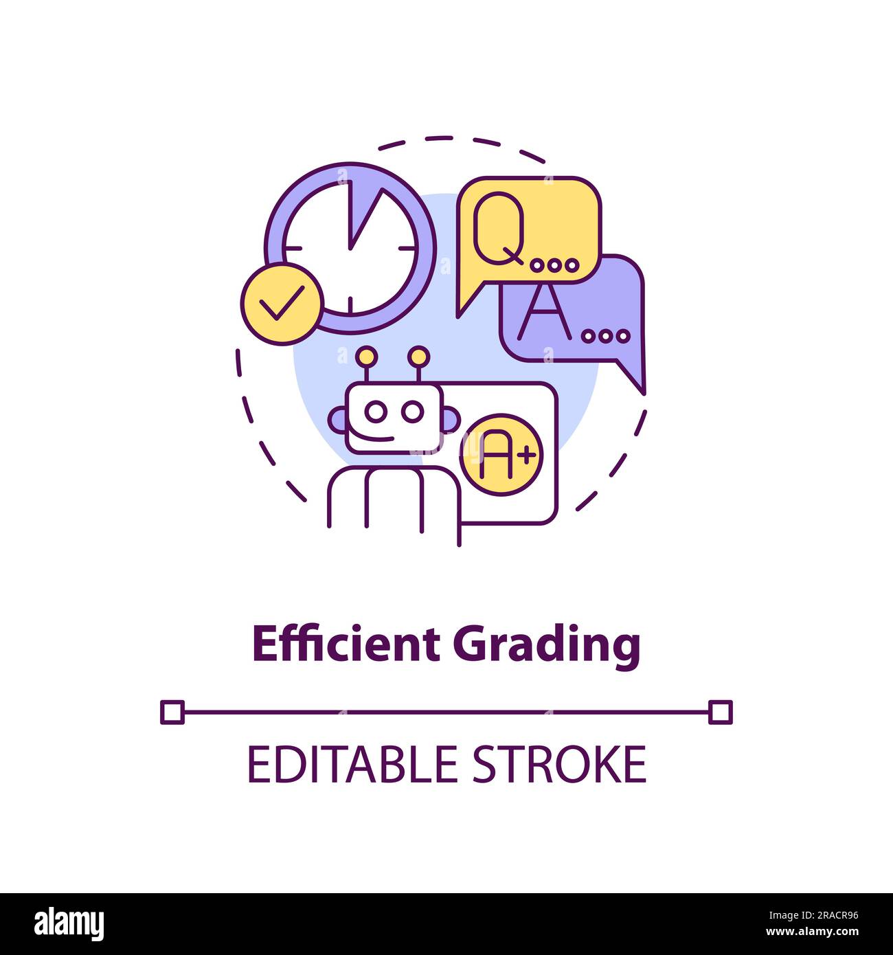 Efficient grading Stock Vector Images - Alamy