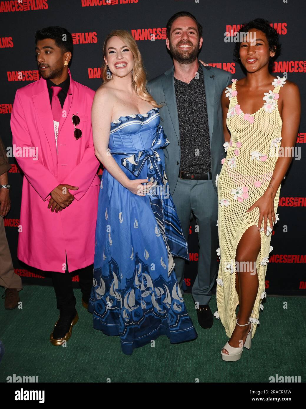Hollywood, California, USA. 02nd July, 2023. (L-R) Ritesh Rajan, Selina ...