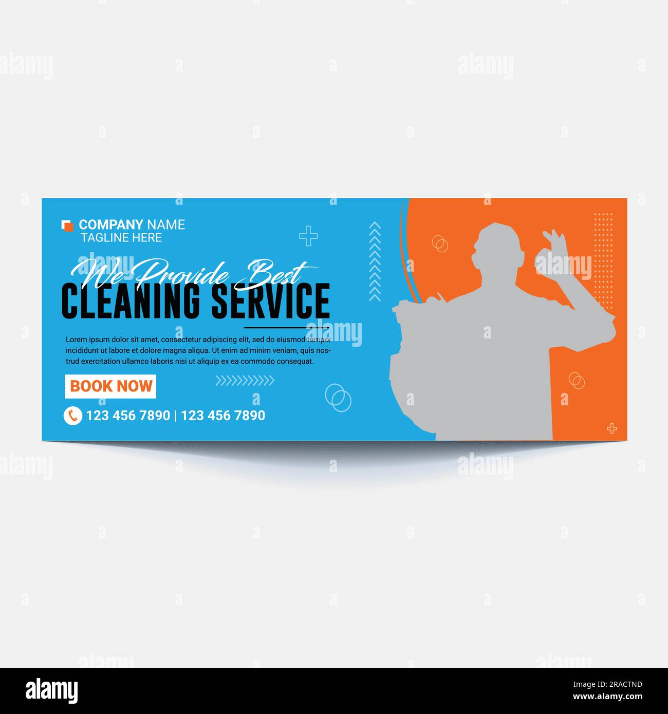 Cleaning service banner Stock Vector Image & Art - Alamy