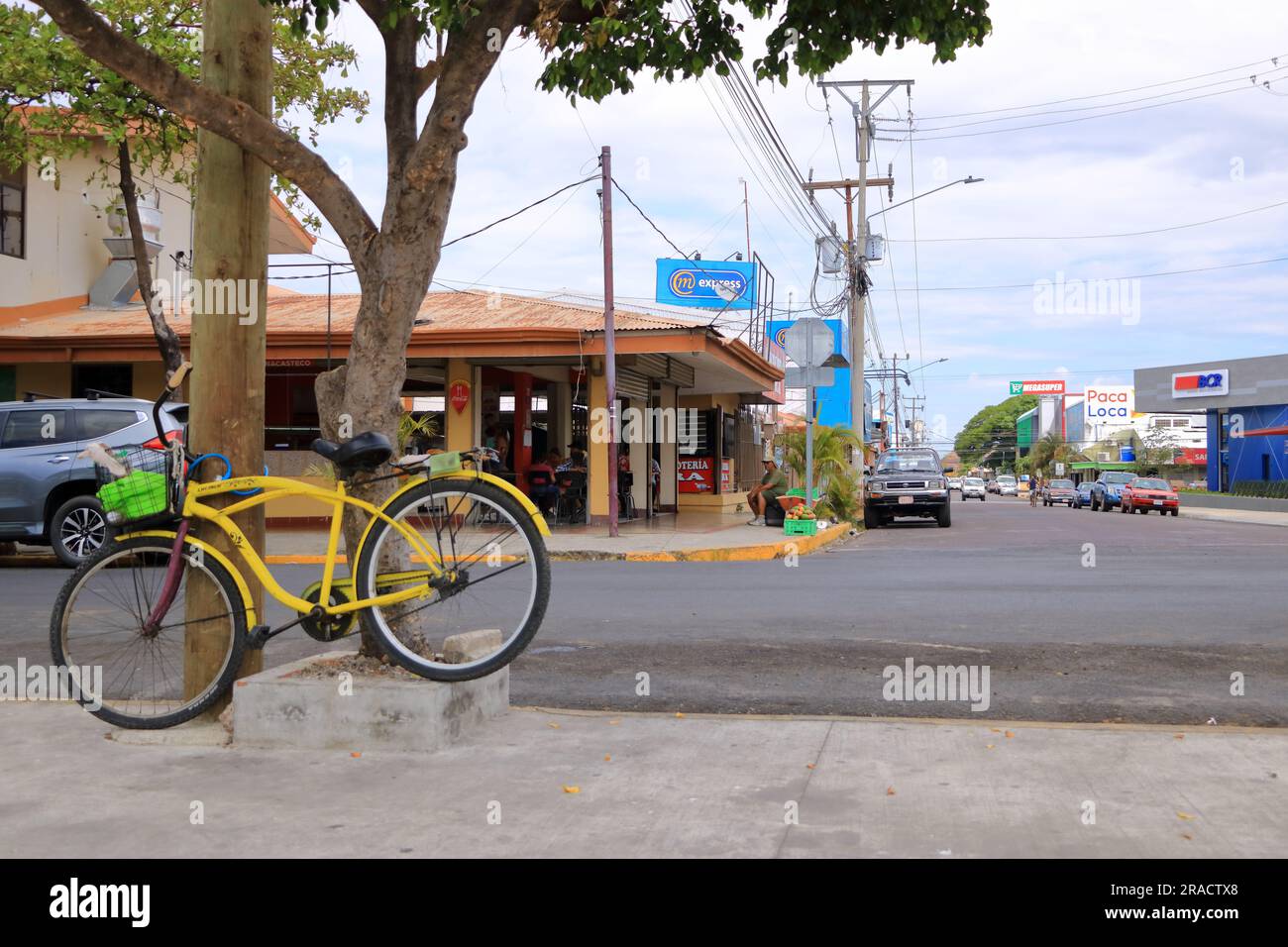 March 12 2023 - Liberia, Guanacaste in Costa Rica: typical streetlife ...