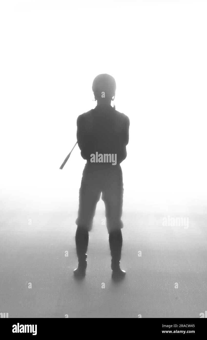 Jockey horse racing Stock Photo - Alamy