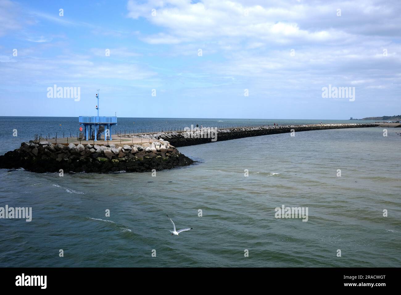 sea harbour for small vessels,herne bay seaside town,east kent,uk july ...