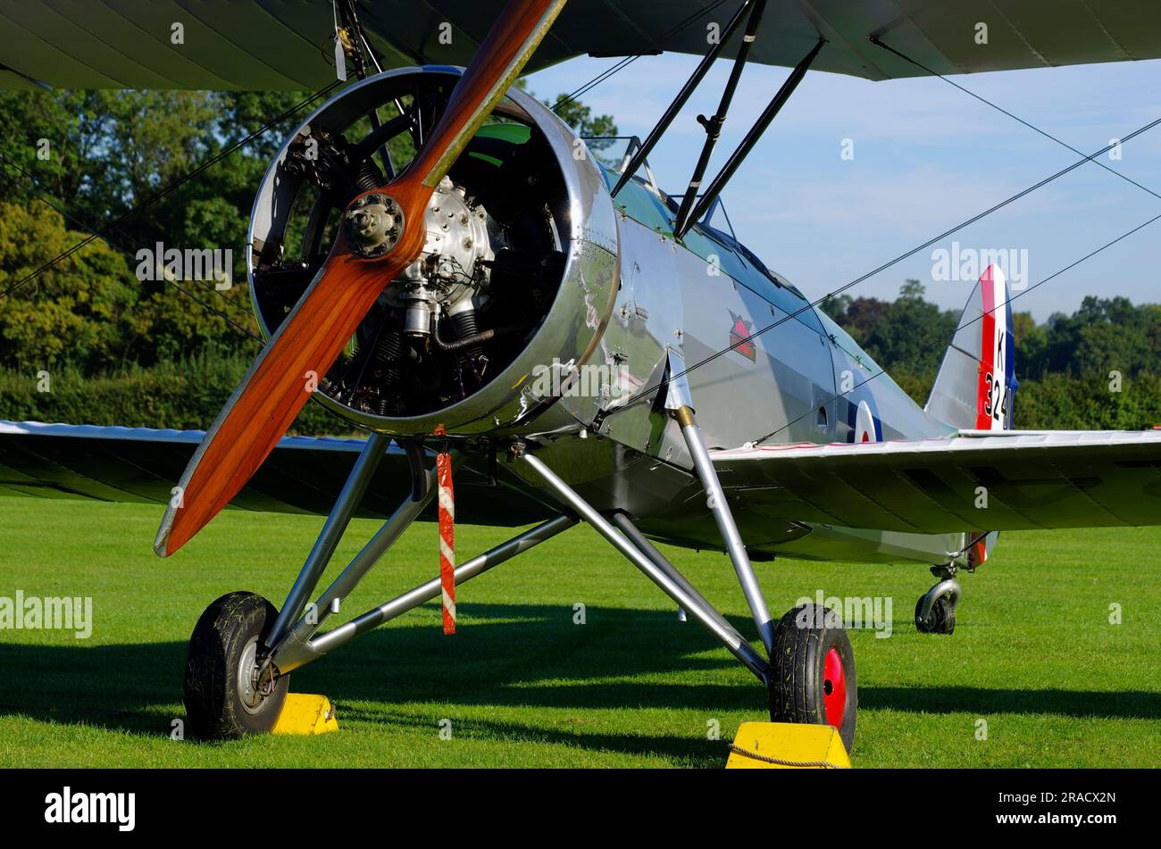 Avro 621, Tutor, G-AHSA, K3215, Shuttleworth Collection, Old Warden ...
