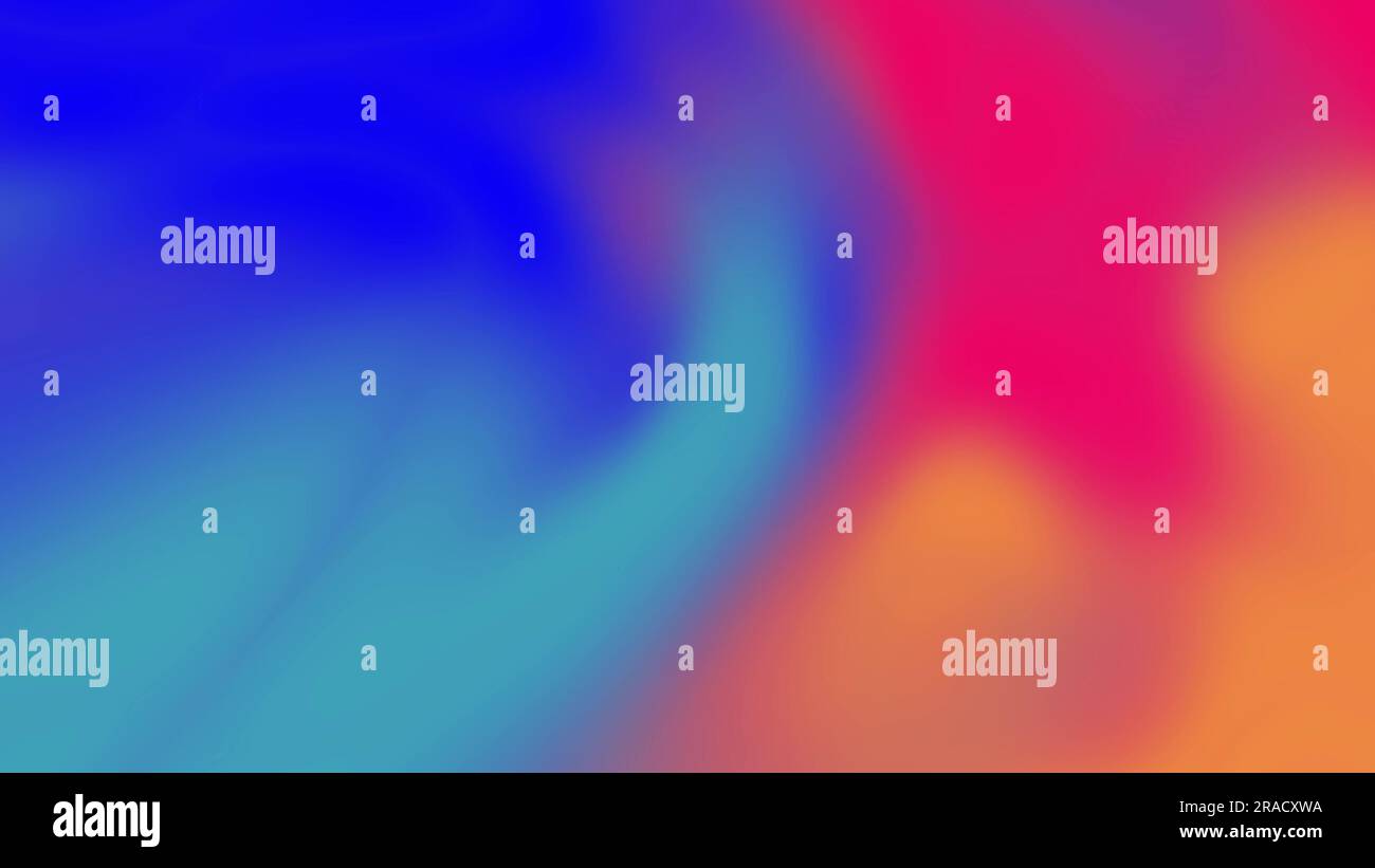 3D gradient. Colorful abstract liquid marble texture, fluid art ...