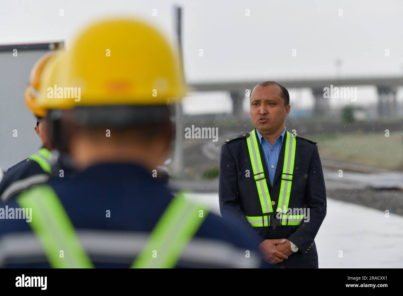 Horgos, China's Xinjiang Uygur Autonomous Region. 14th May, 2023. Hemit ...