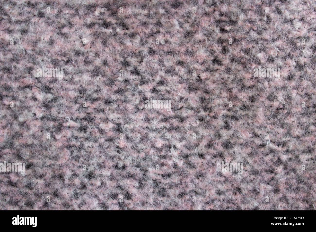 Background texture of grey pink beige pattern stitch knitted fabric ...