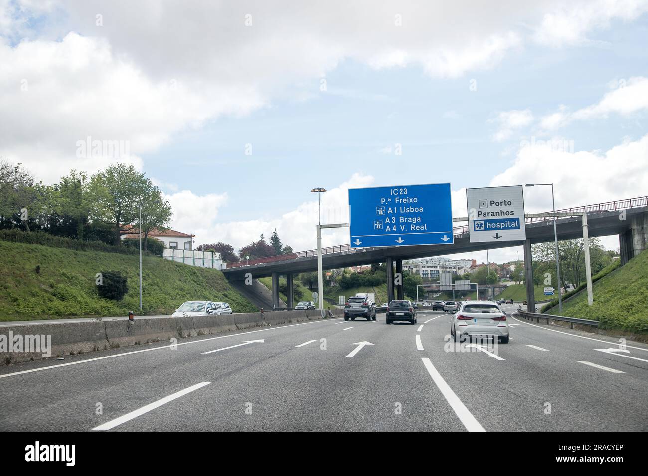 A3 road sign hi-res stock photography and images - Alamy