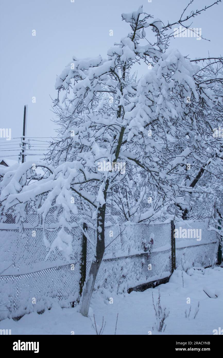 Village frost hi-res stock photography and images - Alamy
