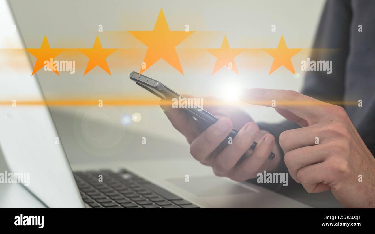 The after-service rating concept to assess the satisfaction of those ...