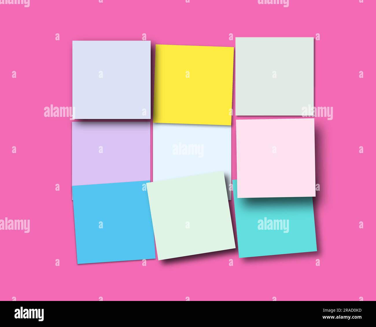 Sticky notes digital Stock Vector Images - Alamy