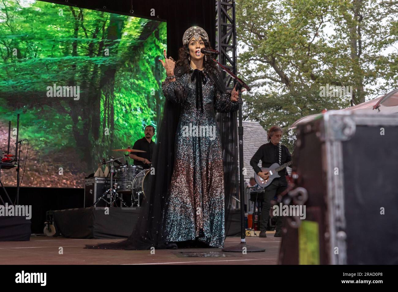 New York, United States. 02nd July, 2023. Marisa Monte performs during ...
