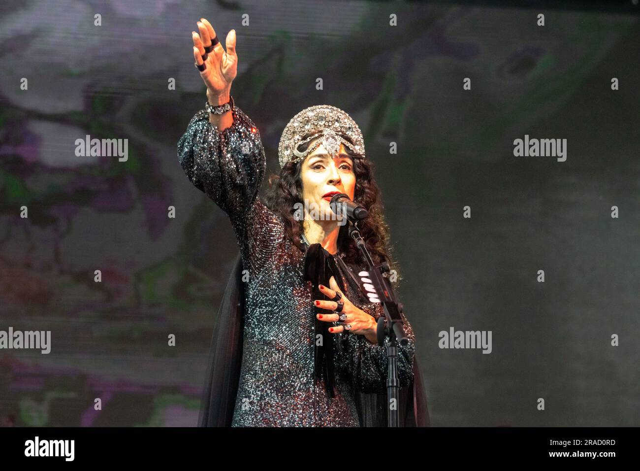 New York, United States. 02nd July, 2023. Marisa Monte performs during ...
