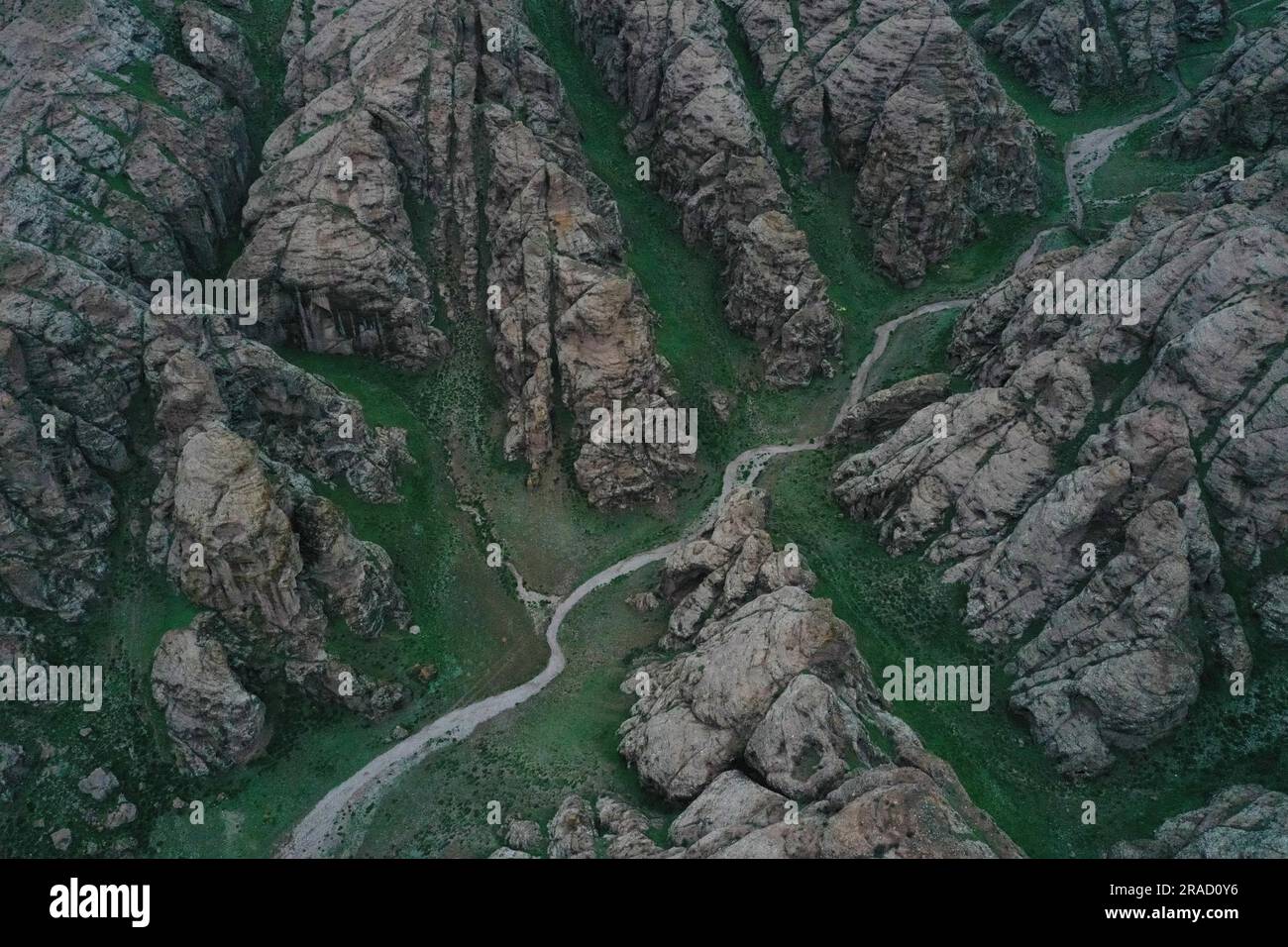 **CHINESE MAINLAND, HONG KONG, MACAU AND TAIWAN OUT** Aerial photo ...