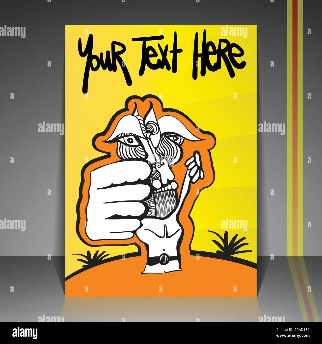 Flyer or Cover Design Stock Vector Image & Art - Alamy