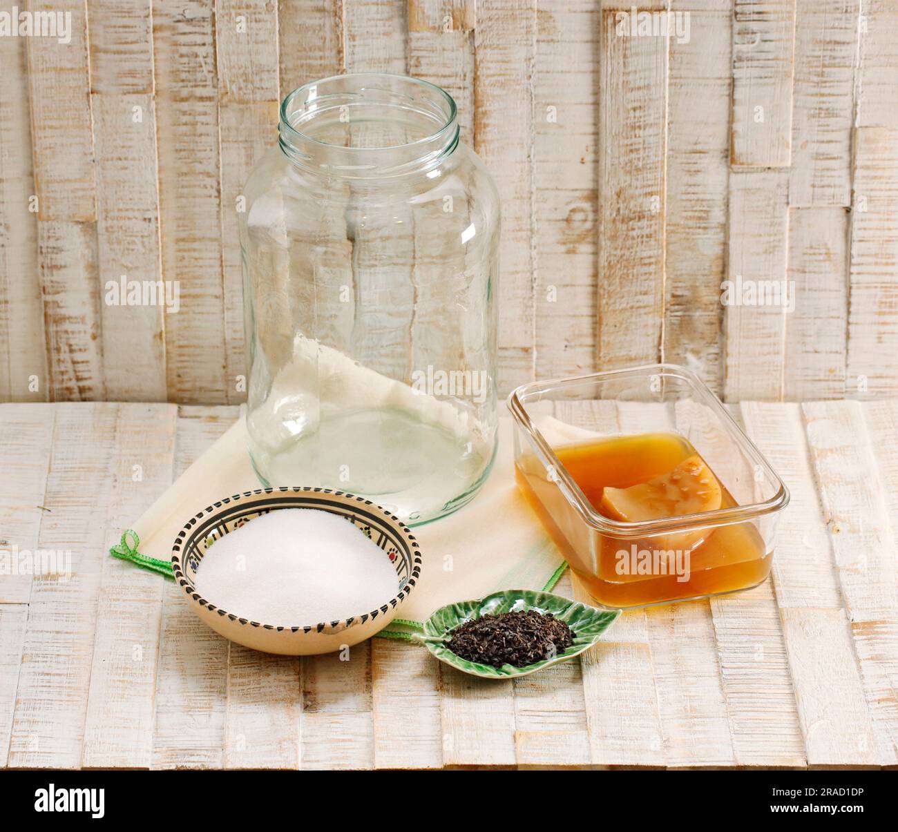 Black tea kombucha hi-res stock photography and images - Alamy