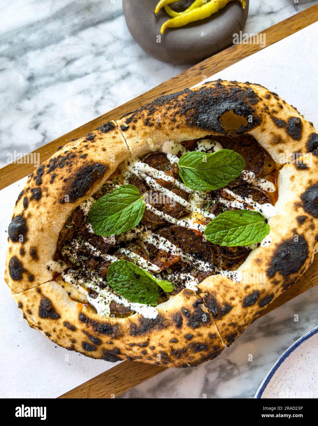 Turkish flatbreads hi-res stock photography and images - Alamy