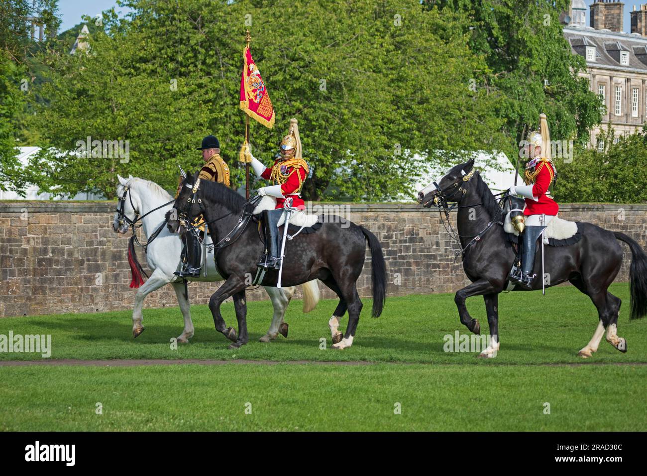 Holyrood Park, Edinburgh, Scotland, UK. 3 July 2023. Military ...