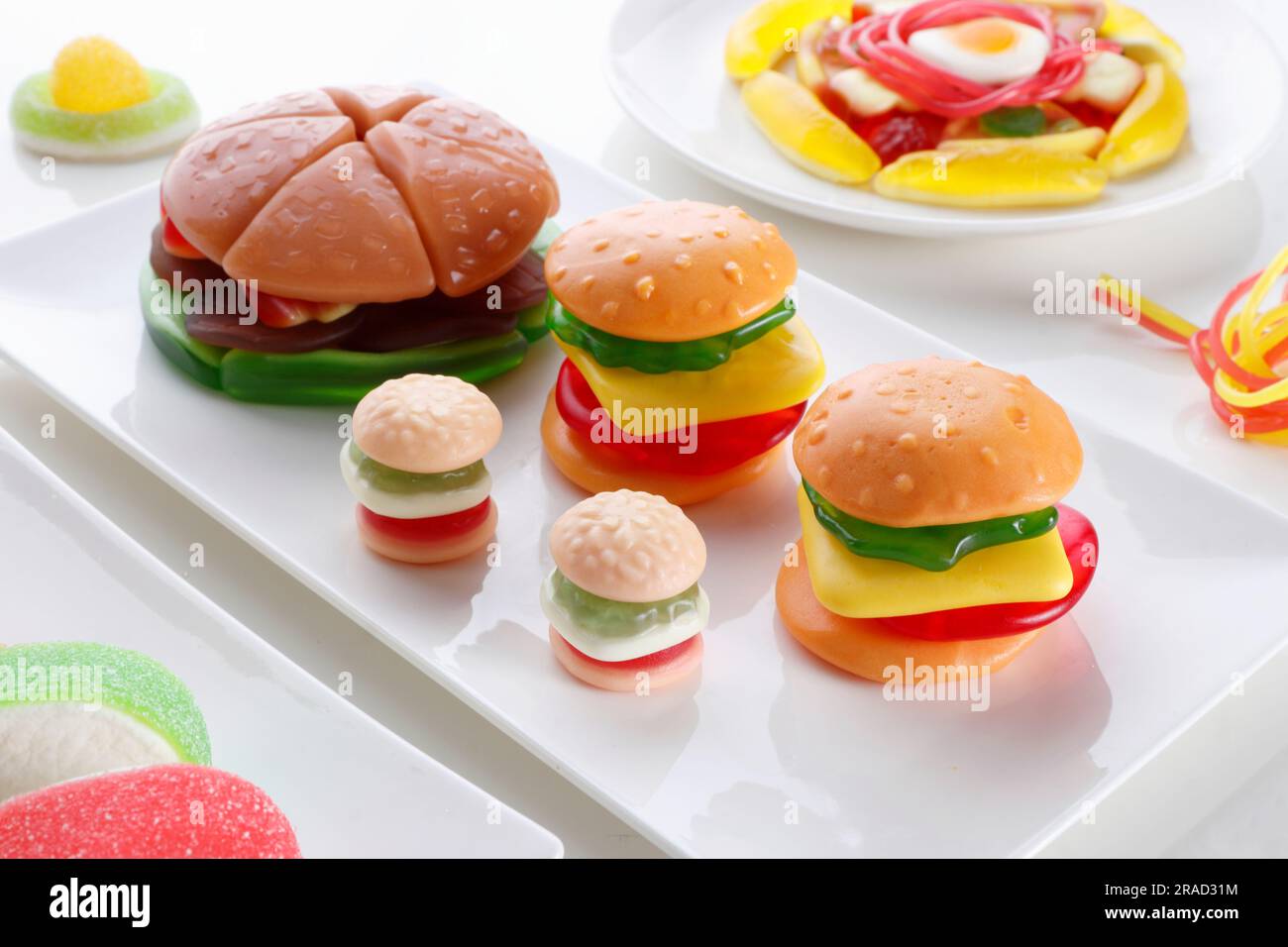 Candy hamburgers hi-res stock photography and images - Alamy
