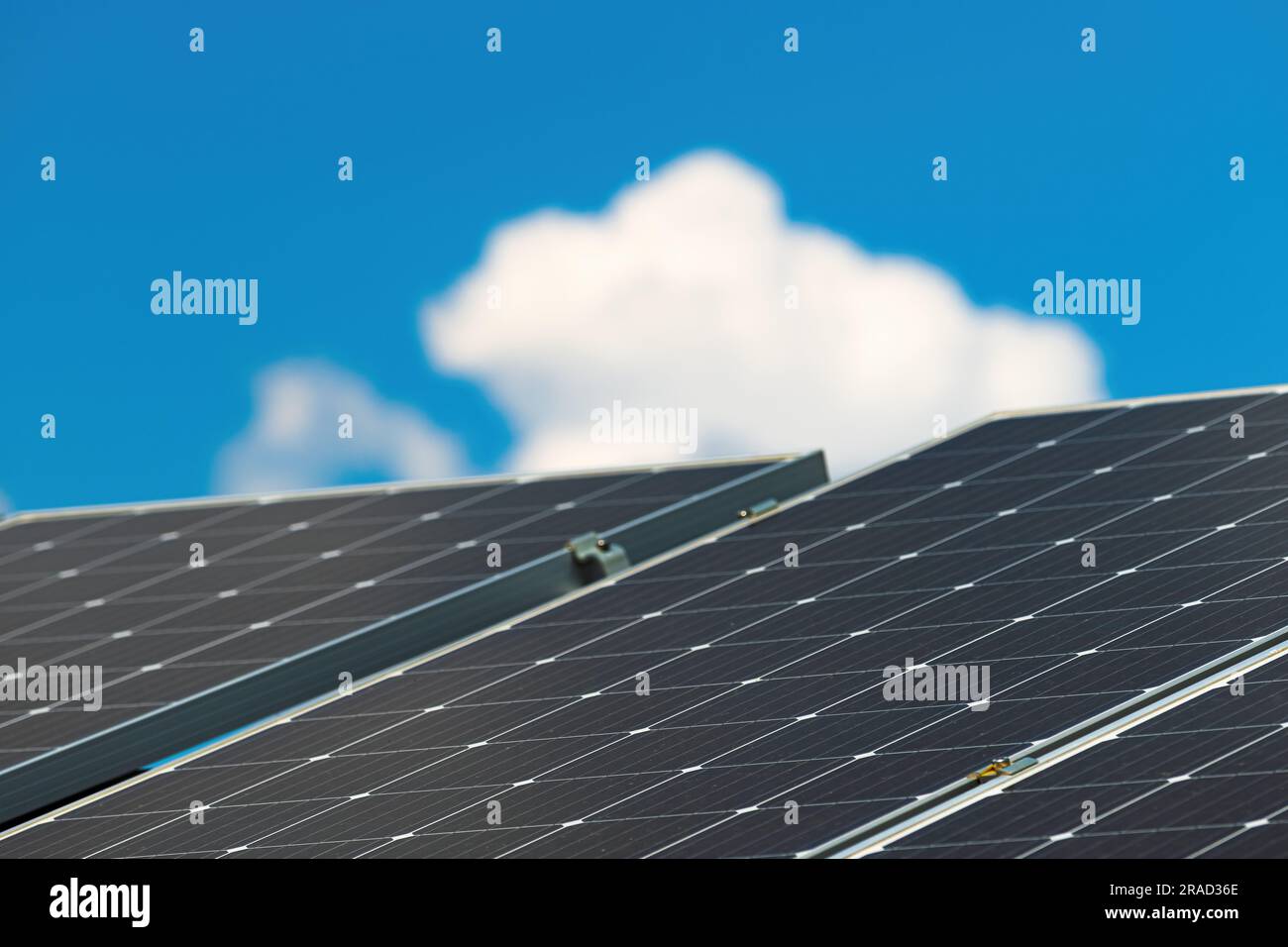 Solar panel device that converts sunlight into electricity by using ...