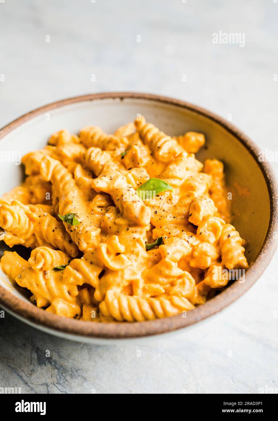 Creamy fusilli hi-res stock photography and images - Alamy