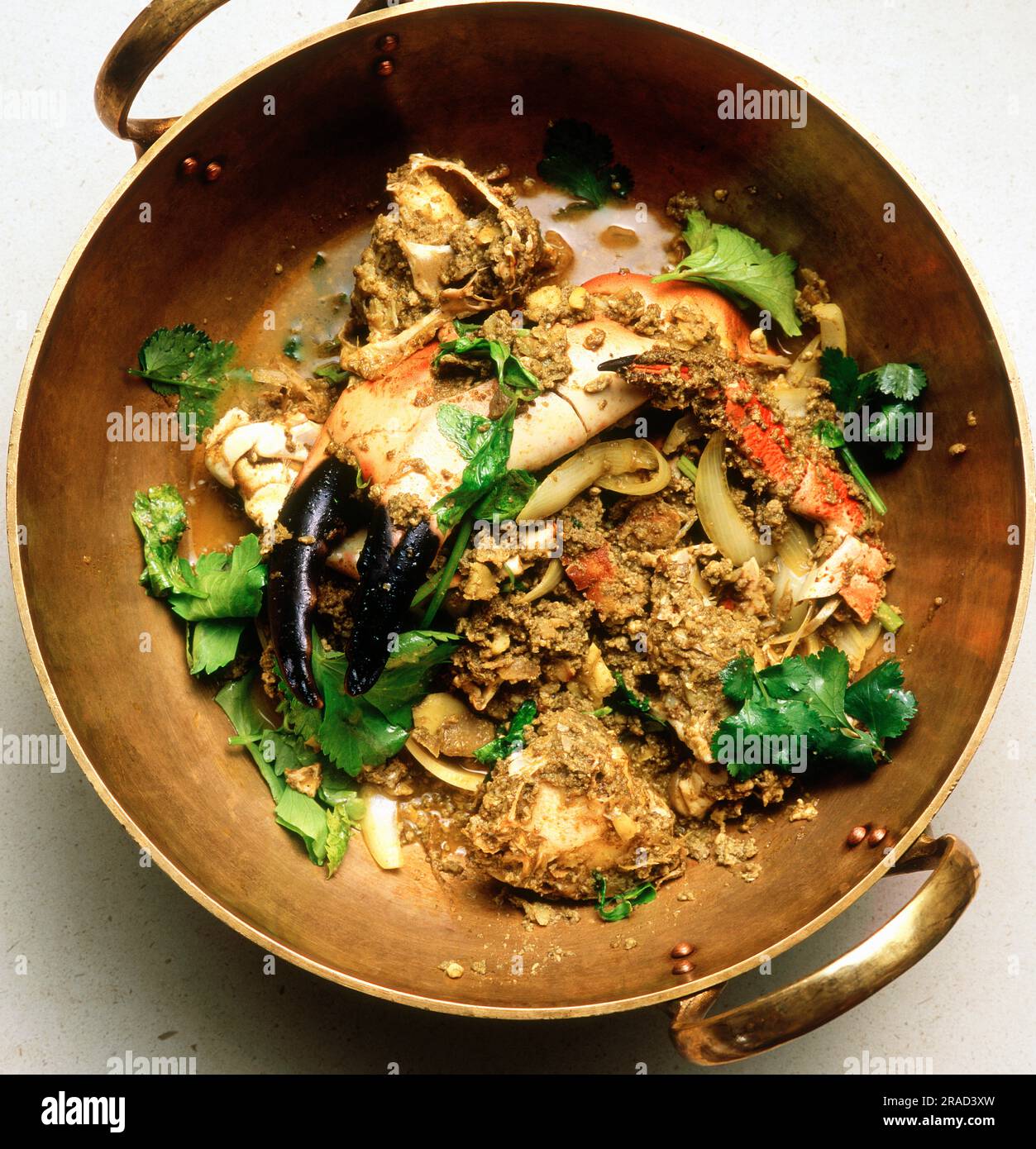 Thai crab curry Stock Photo - Alamy