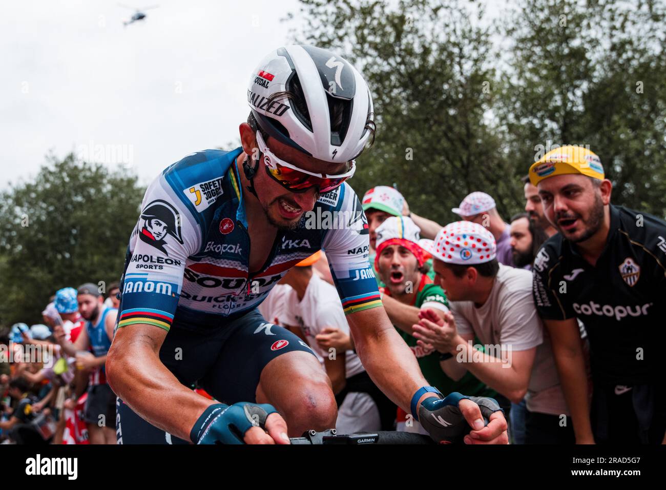 01/07/2023 Stage One, Tour de France. Bilbao - Bilbao. Côte de Pike ...