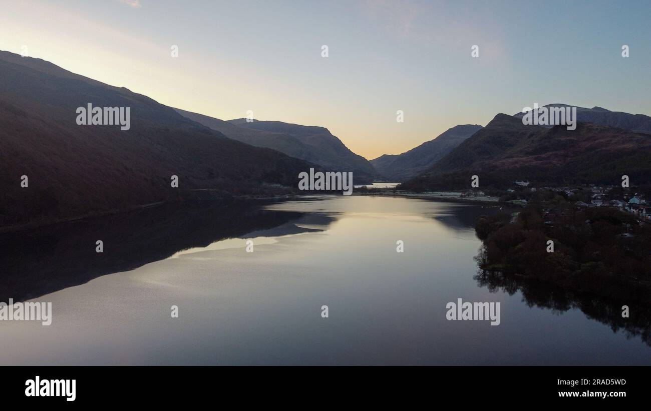 In the vast and picturesque landscapes of Wales, stands a solitary tree ...