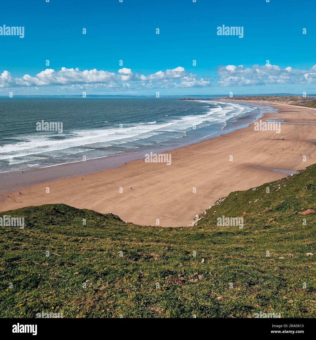 Welcome to the breathtaking Rhossili Bay Beach, a true gem nestled on ...