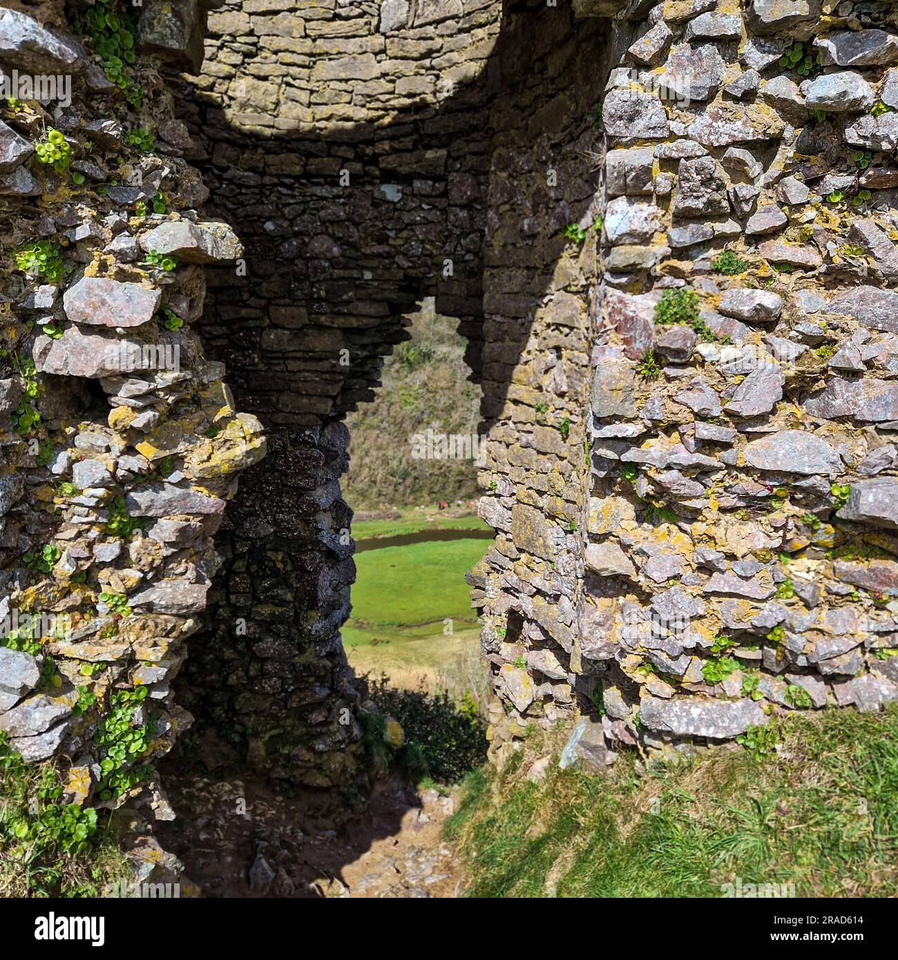 Originally built in the 12th century, Pennard Castle played a strategic ...