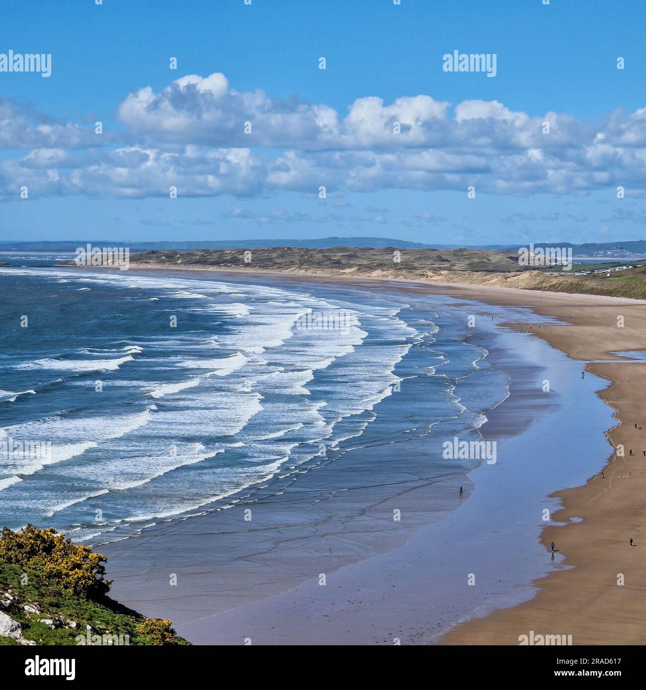 Welcome to the breathtaking Rhossili Bay Beach, a true gem nestled on ...