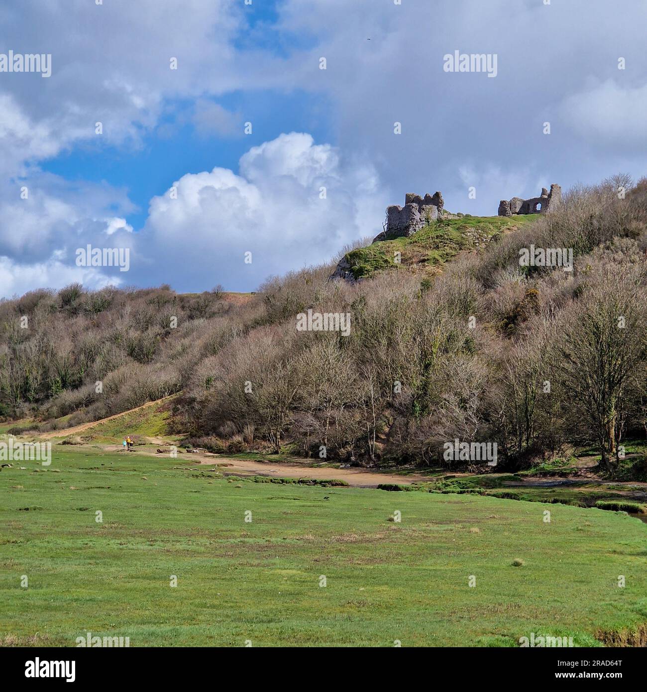 Originally built in the 12th century, Pennard Castle played a strategic ...