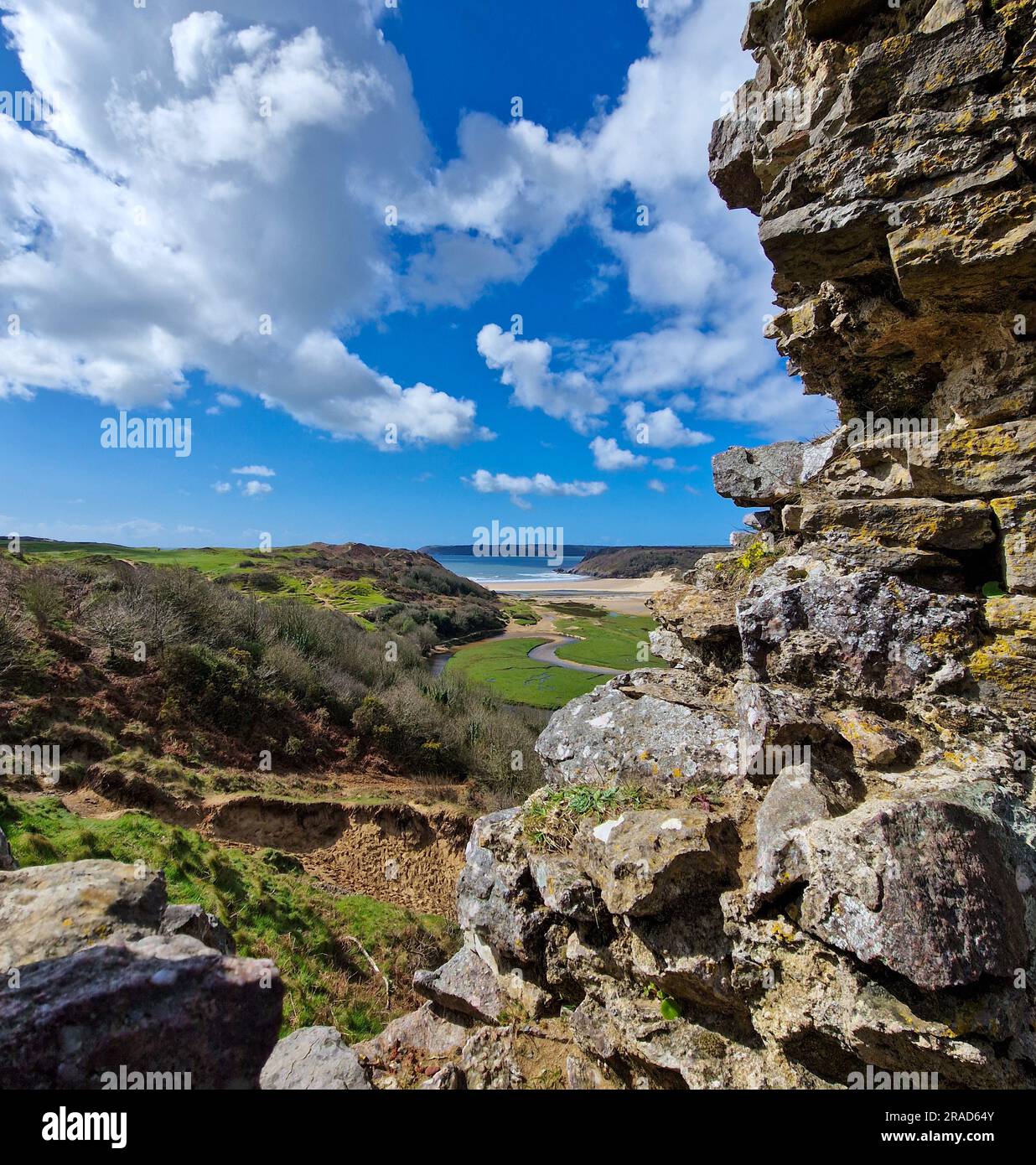 Originally built in the 12th century, Pennard Castle played a strategic ...