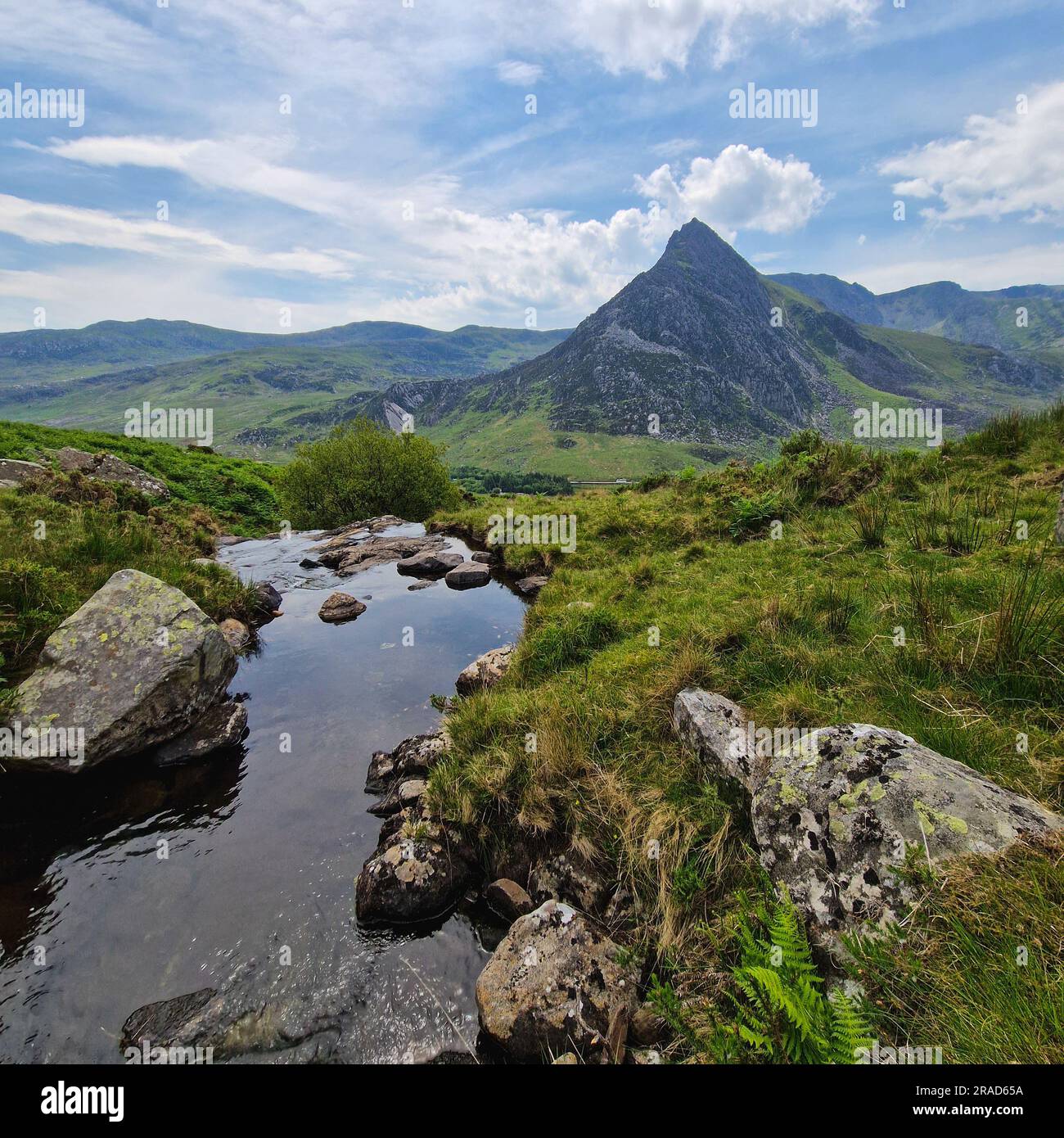 Rising proudly in the heart of Snowdonia National Park, Tryfan stands ...