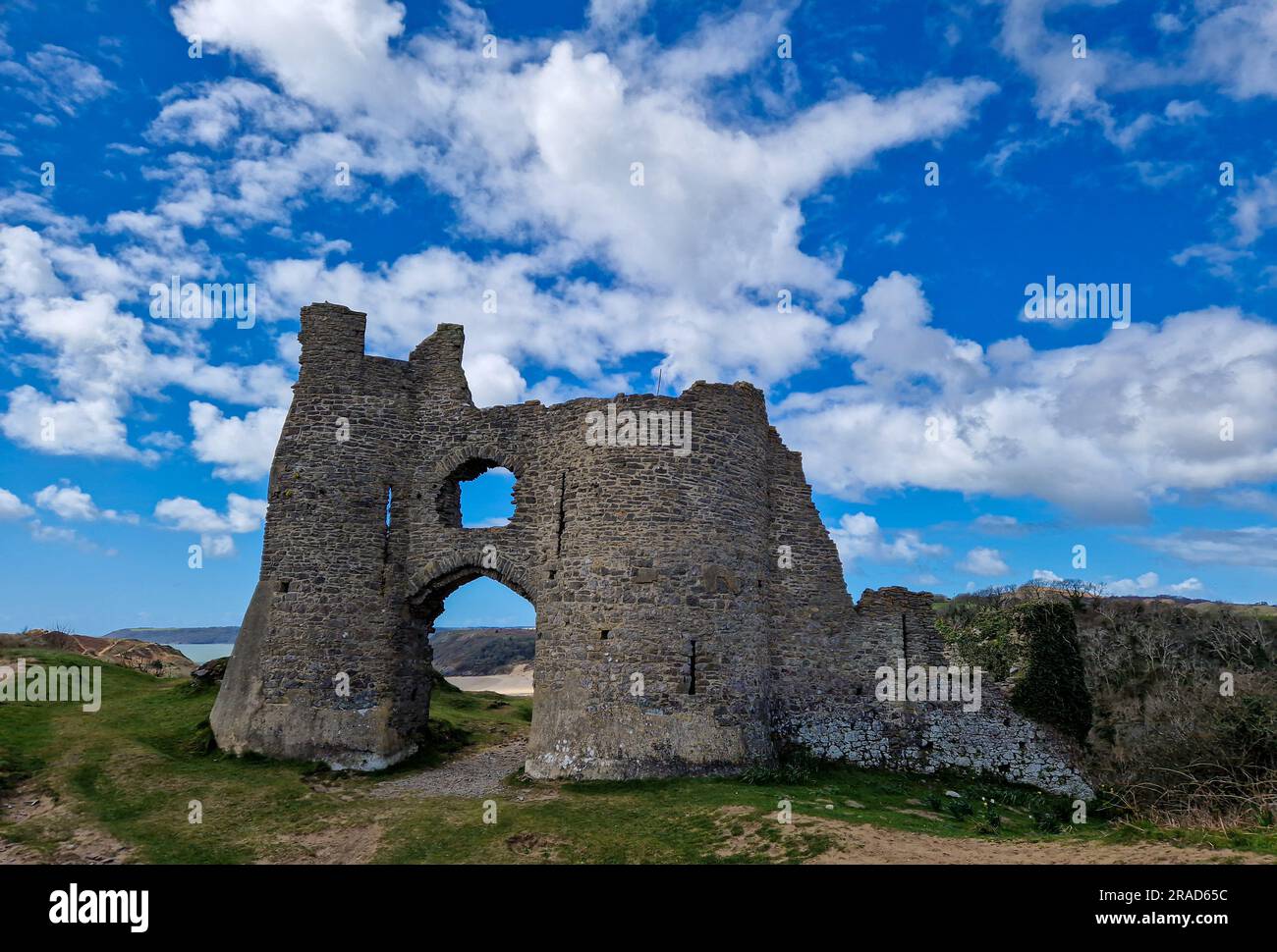 Originally built in the 12th century, Pennard Castle played a strategic ...